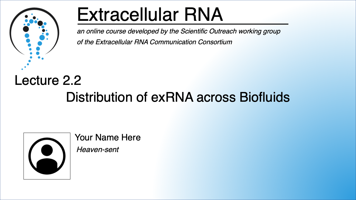 exRNA Online Course – To Do - exRNA Portal